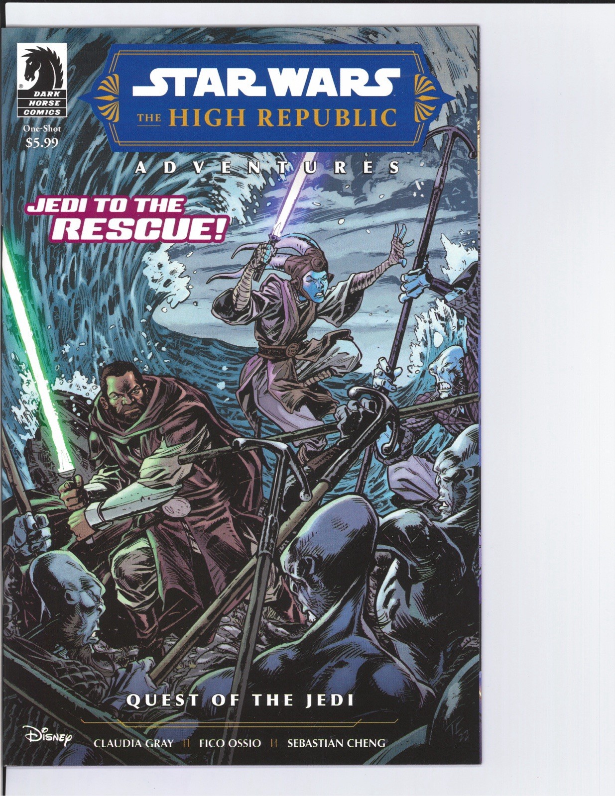 Star Wars High Republic Adventures Quest of the Jedi 1st Barnabus Vim Vix Fonnic | eBay