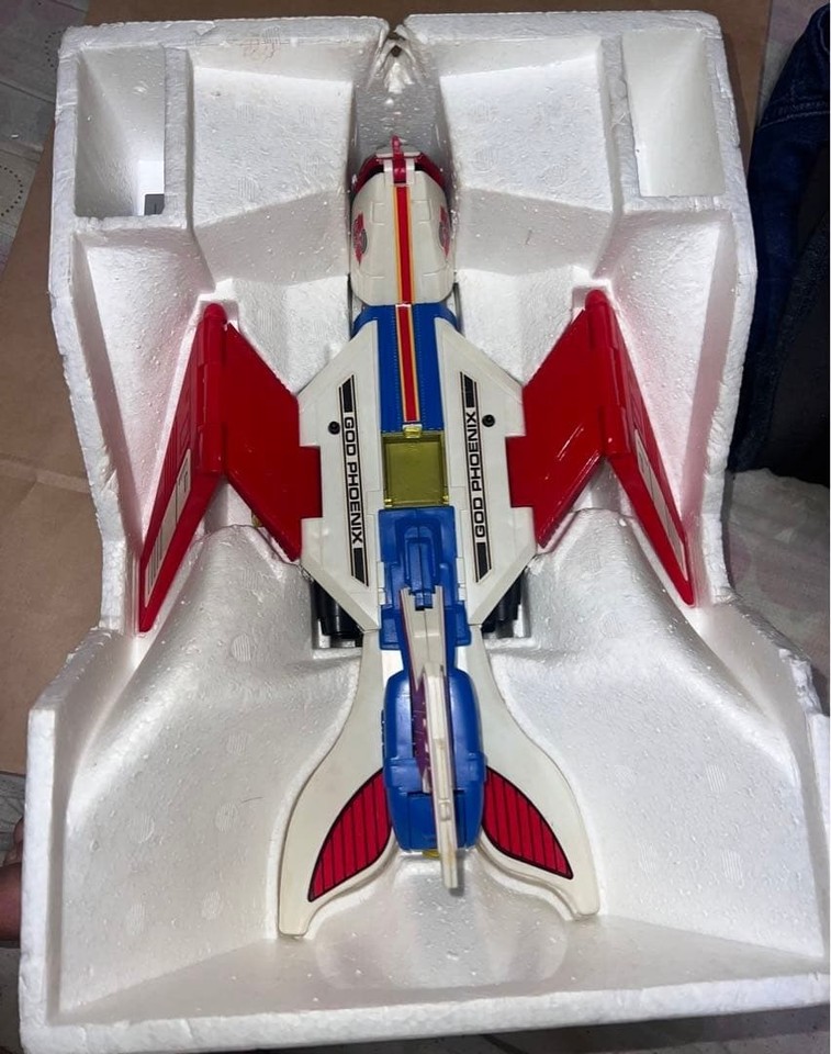 [Used] Science Ninja Team Gatchaman II BIG God Phoenix POPY Japan w/BOX ...