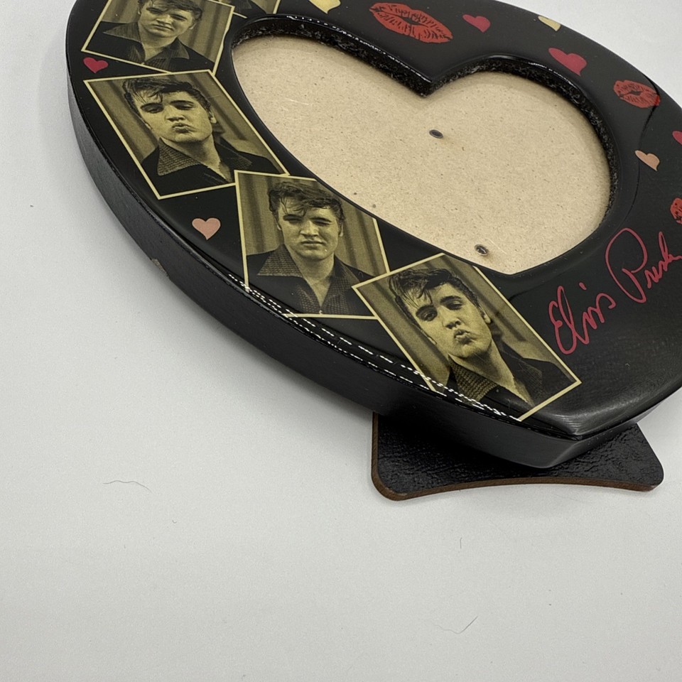 Elvis Kisses Heart Picture Photo Frame Graceland Gift Signature Product ...