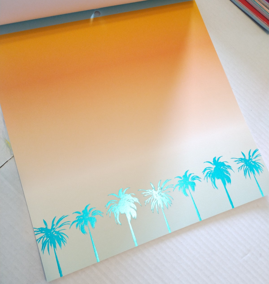 Recollections Craft Smith 12x12 Paper Pad Lot Palm Scrapbook Sheets 14 ...