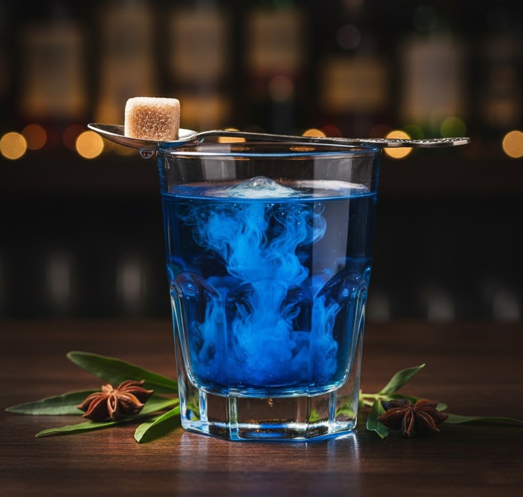 BLUE Absinthe Kit Botanic Herb Mix Wormwood Anise Fennel Many More ...