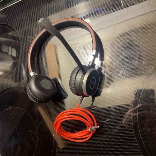 Jabra Evolve 40 Stereo Headset 03-02399 Corded Over Ear HSC017 ...