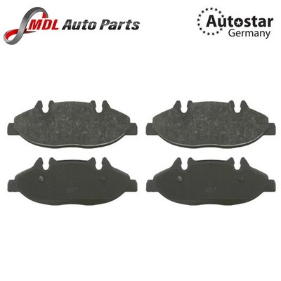 AutoStar Germany Ceramic Front Brake Pads 0064204320 for Mercedes-Benz ...