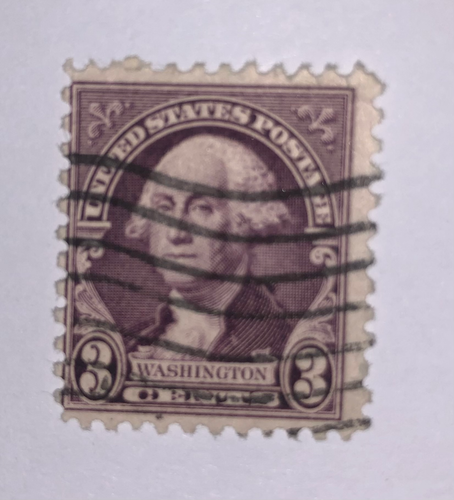Rare 1932 US 3 Cent George Washington Stamp | Purple / Violet | eBay