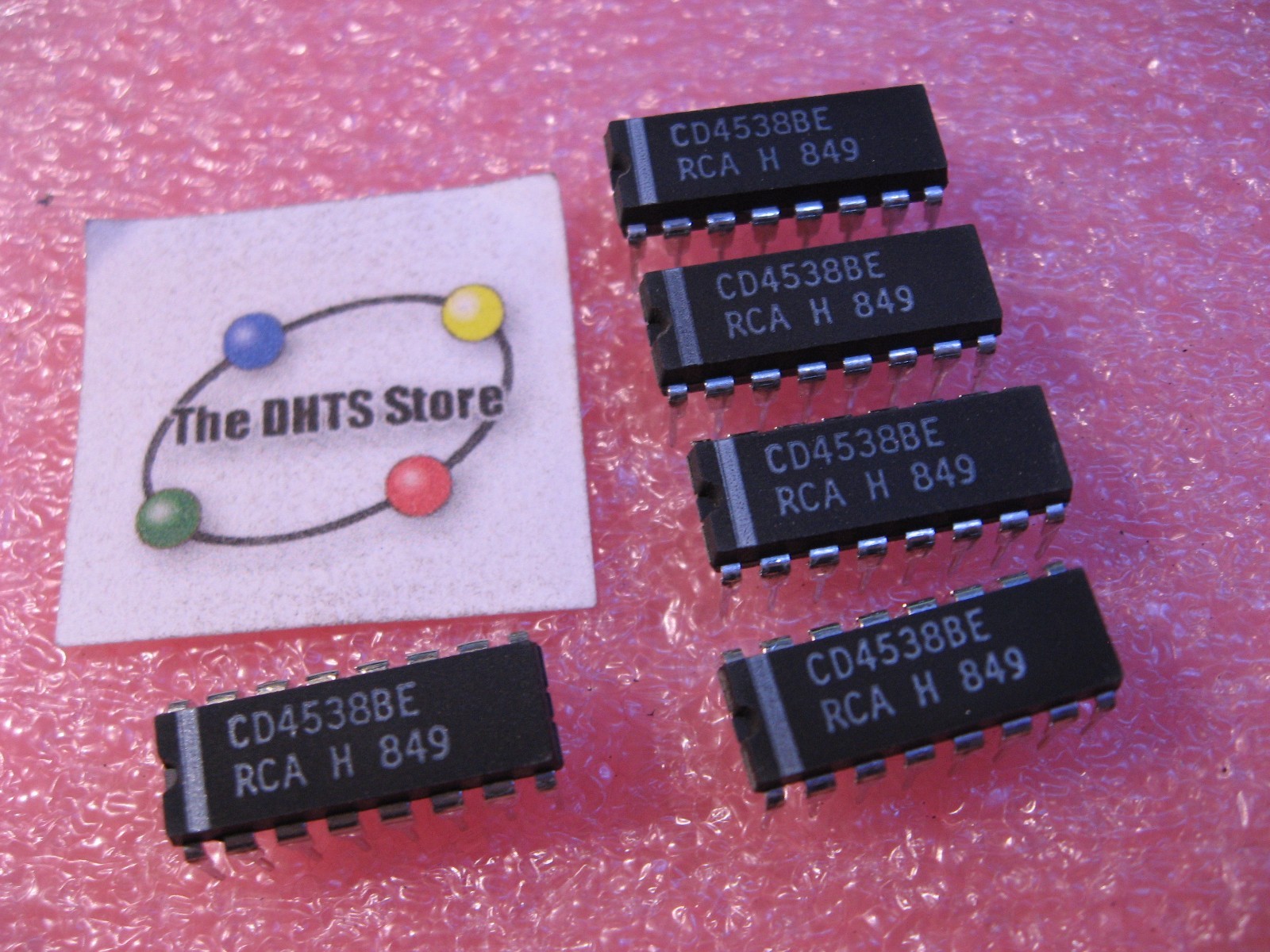 CD4538BE RCA IC CMOS Dual Monostable Multi-Vibrator 4538 - NOS Qty 5 | eBay