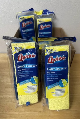 Quickie #0512 Super Squeeze Sponge Mop Refill (Type A) | eBay