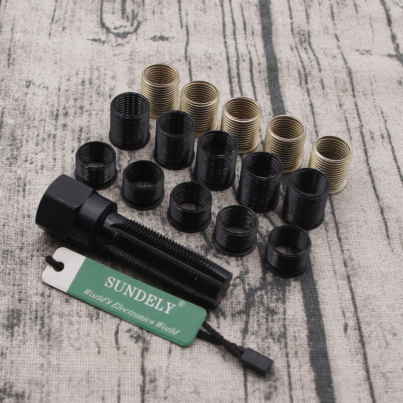 Spark Plug Rethread Kit Reamer Tap Thread Repair M14 Cylinder Head ...