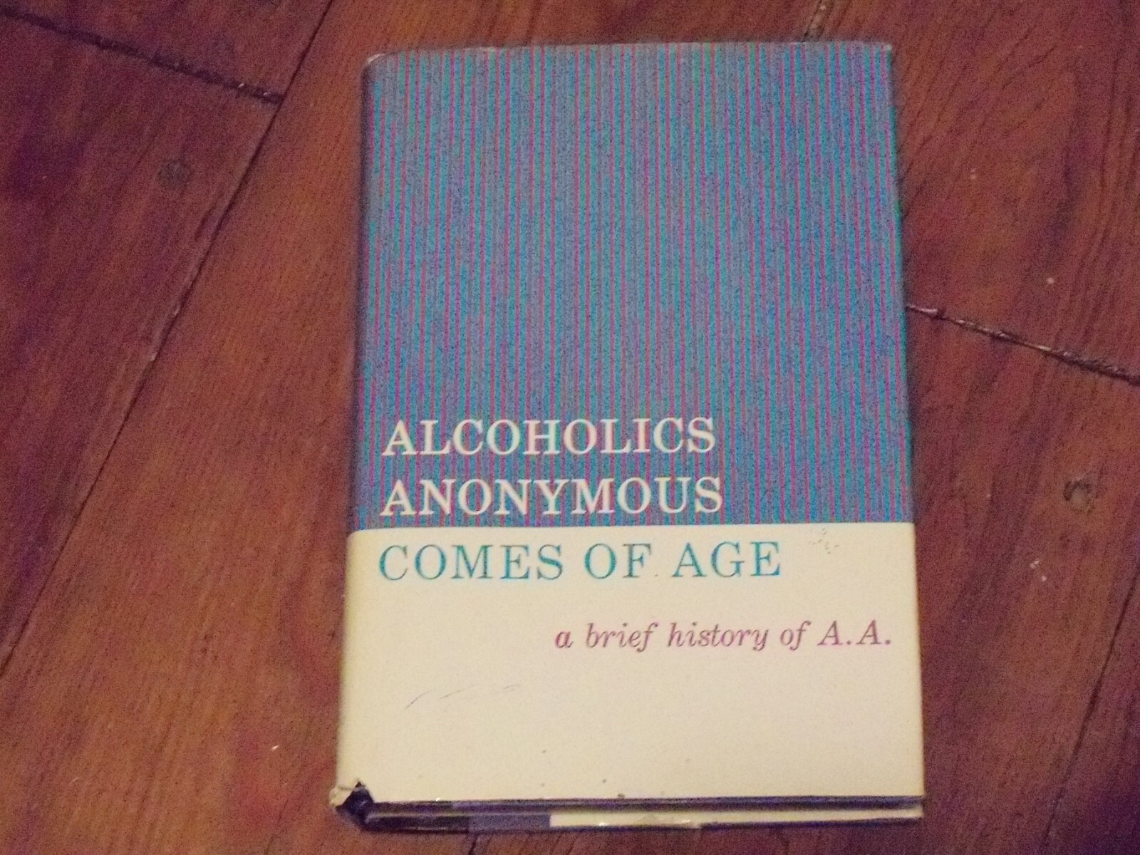 Alcoholics Anonymous RARE NEAR NEW 1984 1ST EDITN & 11TH PRINTNG AA ...