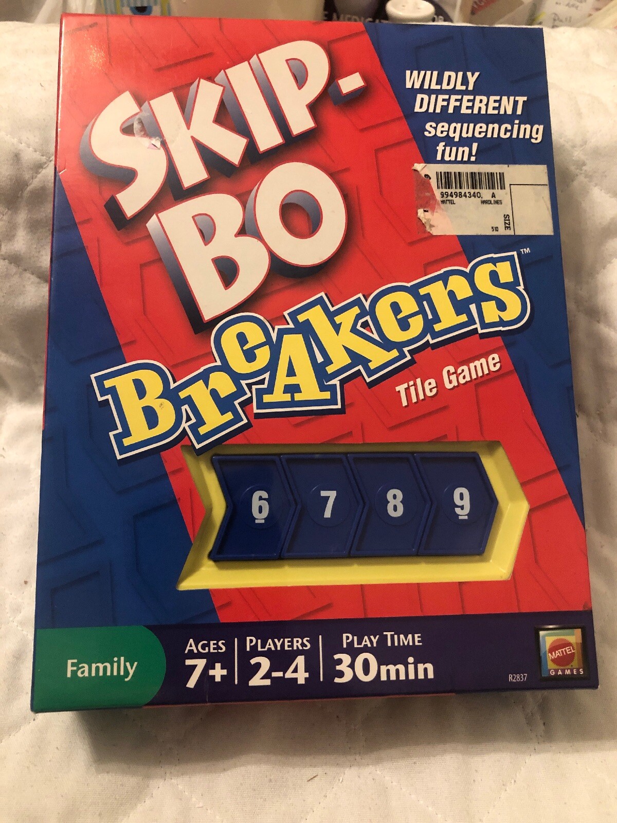 Skip Bo Skip-Bo Breakers Game - A Twist on Skip-Bo by Mattel NEW | eBay