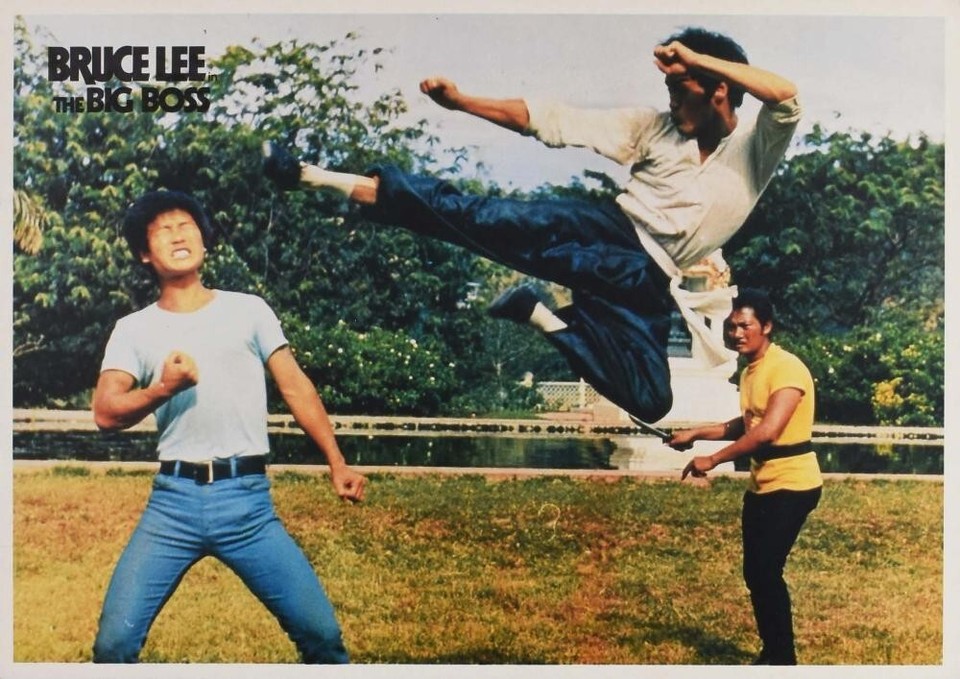 THE BIG BOSS BRUCE LEE ORIGINAL GREEK LOBBY CARDS MARTIAL ARTS 1971 | eBay