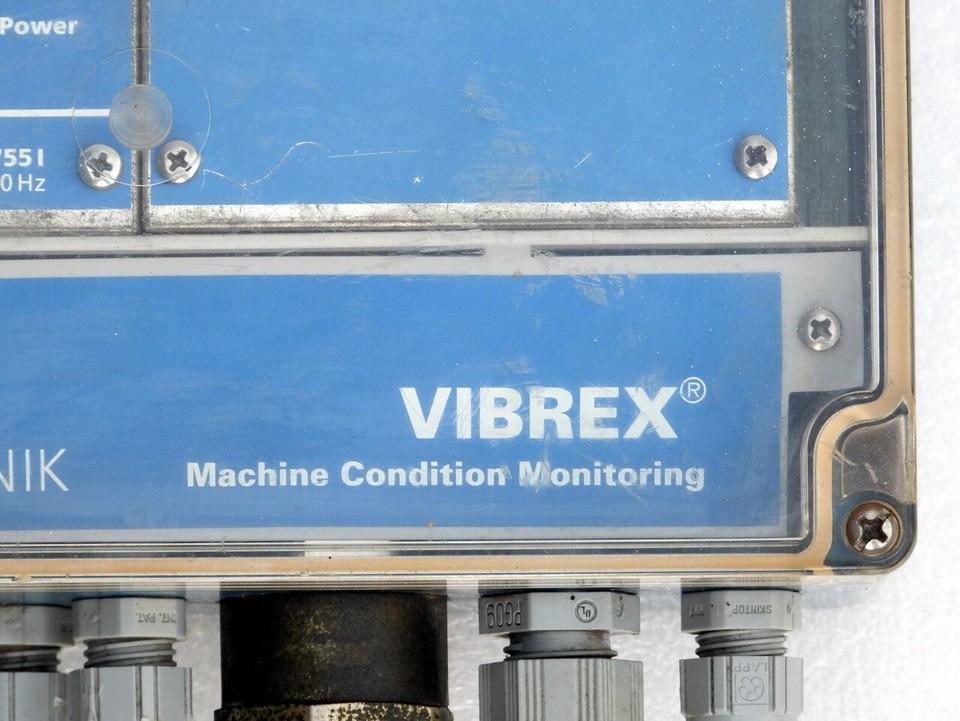 DB PRUFTECHNIK AG VIBREX MACHINE SAFETY CONDITION MONITORING TYPE VIB 5 ...