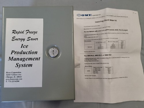 howe rapid freeze energy saver ice production management system 1000 ...