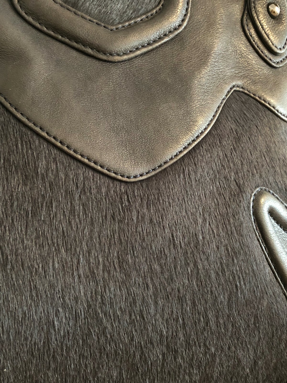 botkier Large Grey Leather Satchel | eBay