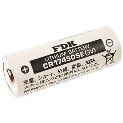 2 x FDK CR CR17450 SE 3V A Lithium Batterie CR17450 2500 mAh Industrie ...