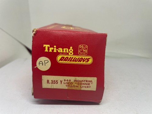 Triang Railways OO Gauge R355Y 0-4-0 Industrial Loco 'Connie' Yellow ...