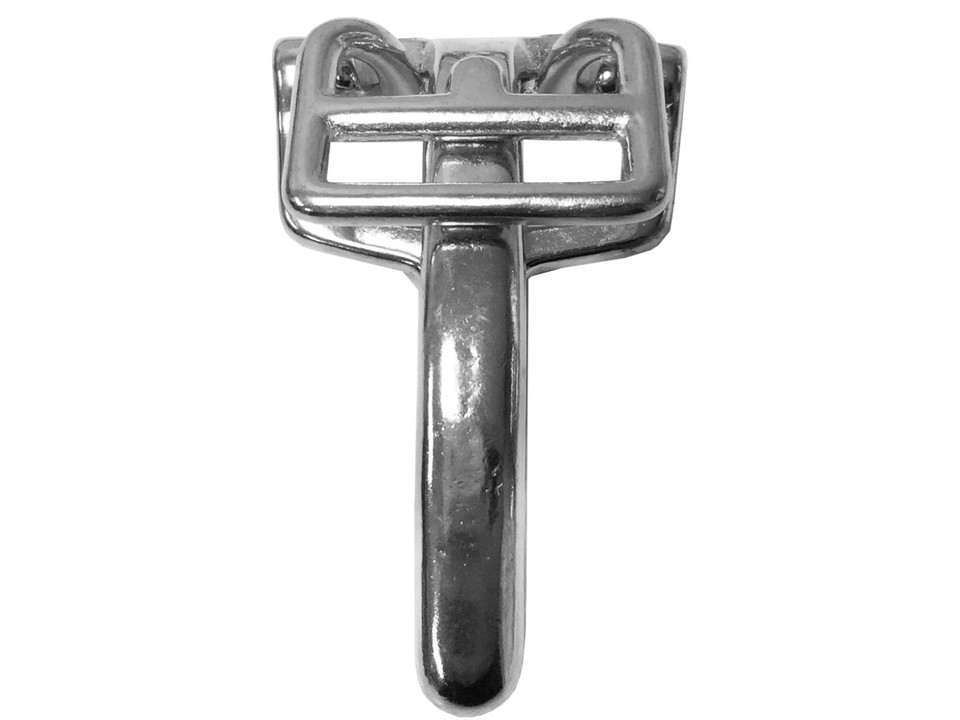 Hot Rod Merlot Leather Hood Strap DLX Aftermarket Kit, Stainless Steel ...