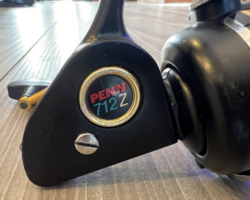Vintage Penn 712z Fishing Spinning Reel Made in USA | eBay