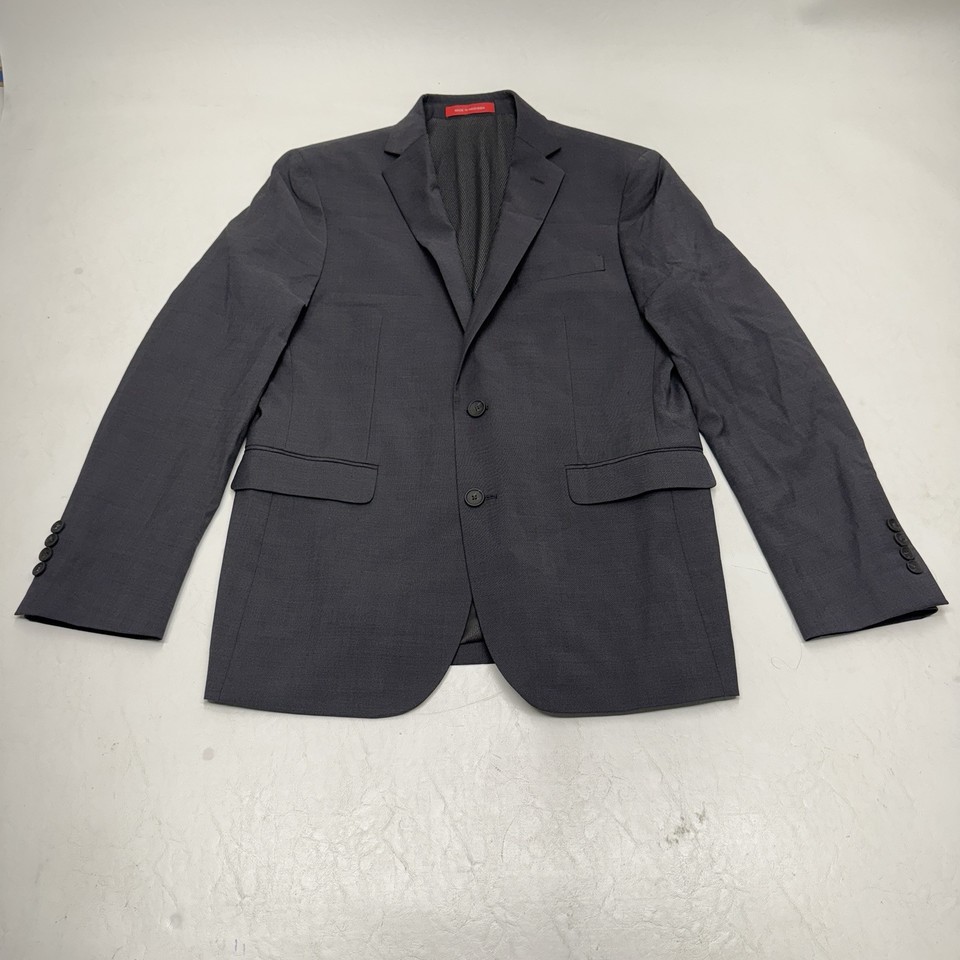 Awearness Kenneth Cole Slim-Fit Gray Suit 40R 36W Wool Blend | eBay