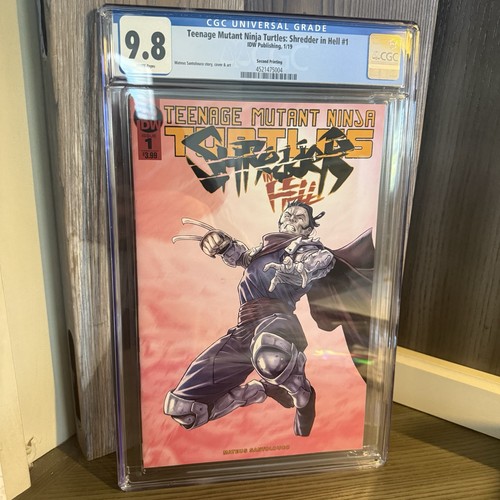 Teenage Mutant Ninja Turtles Shredder In Hell #1 2nd Print - CGC 9.8 | eBay