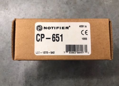 NEW NOTIFIER CP-651 CONVENTIONAL ION DETECTOR (1 AVAILABLE!) NEW | eBay