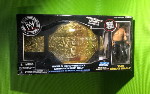 WWE Smackdown World Heavyweight Championship Action Figure & The Great ...