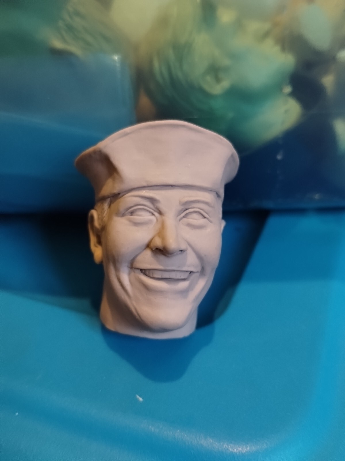 Custom 1/6 Scale Unpainted Head Of A Navy Seaman Sailor | eBay