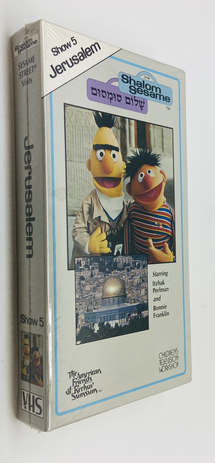 NEW SEALED! Shalom Sesame Street’s Jerusalem VHS Video Tape Jewish ...
