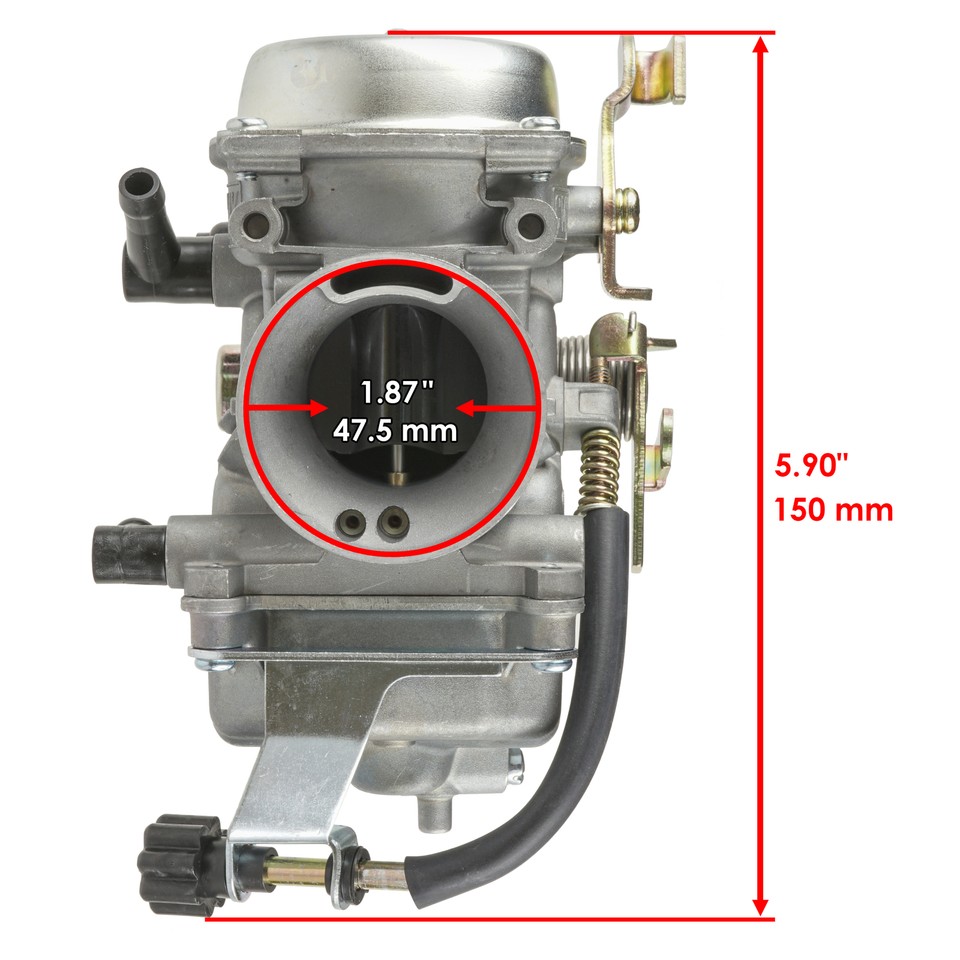 Caltric Carburetor For Kawasaki Bayou 300 KLF300B KLF 300B 1996-2004 | eBay
