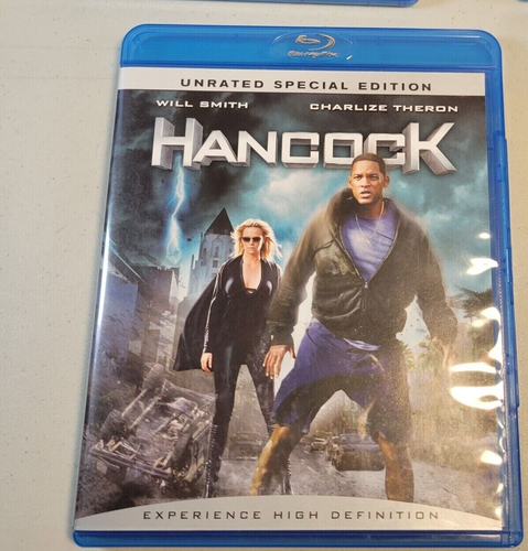 Hancock Blu-Ray Movie Will Smith Action Comedy | eBay
