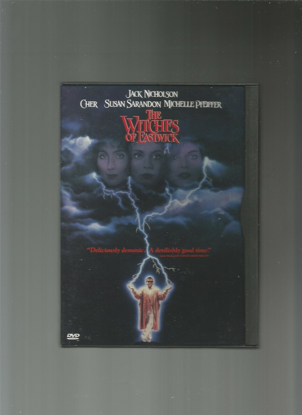 The Witches of Eastwick, Jack Nicholson, Cher, Susan Sarandon, DVD ...