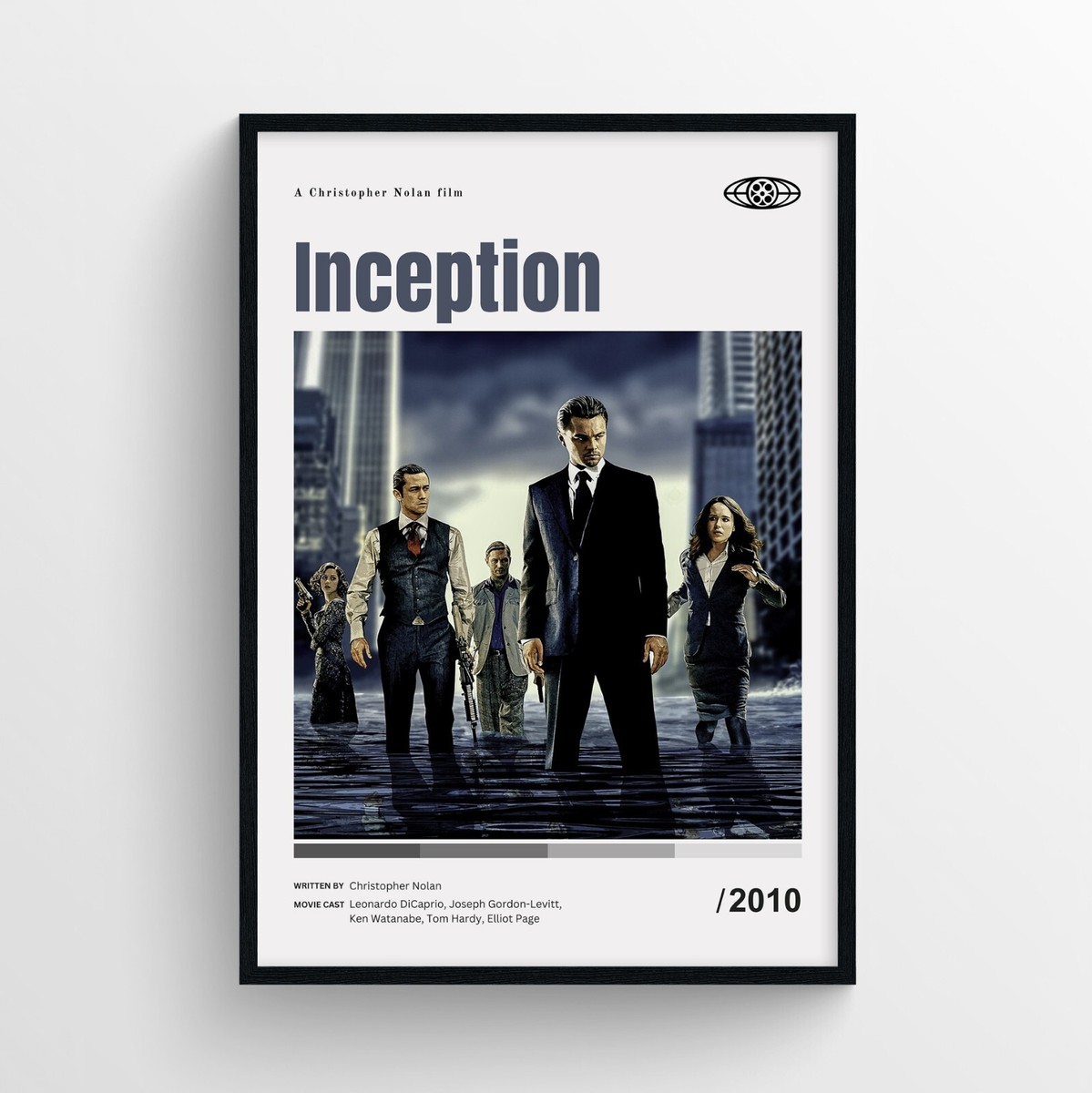 Inception Movie Posters No240 My Inception Minimal Movie Poster Jigsaw