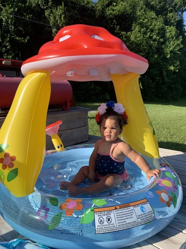 Intex 57114EP 40x35 inch Mushroom Inflatable Baby Pool for sale online ...