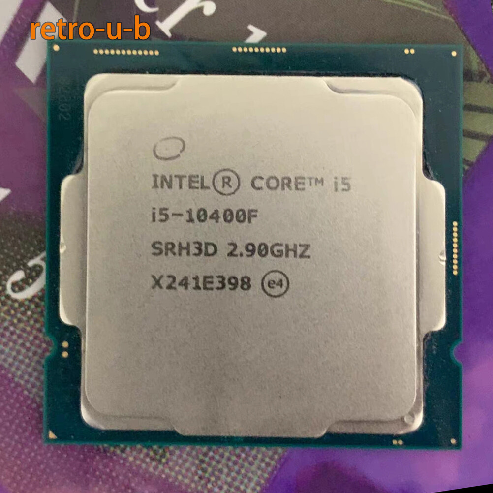 10Th Gen Intel Core i5 10400F 6-Core LGA 1200 CPU Processor 2.9 GHz ...