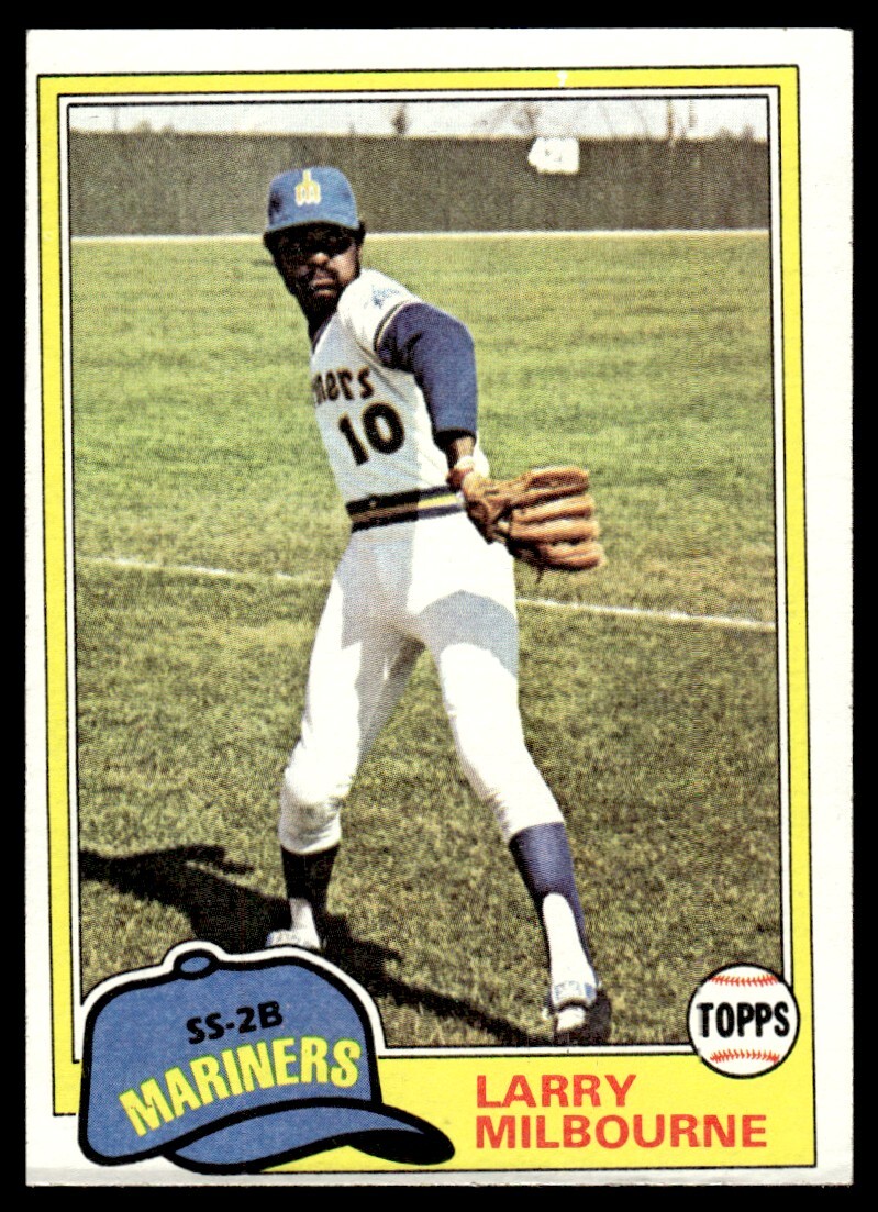 1981 Topps Larry Milbourne Seattle Mariners #583 | eBay