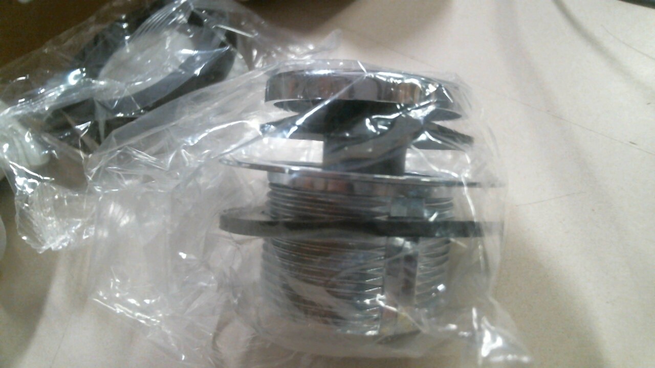 Foot Lok Stop Polished Chrome Bathtub Drain Stopper, 631PVC, FREE ...