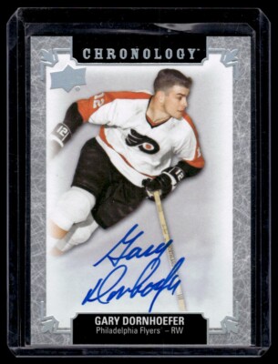 2019-20 Upper Deck Chronology Legends Signatures Gary Dornhoefer Auto ...