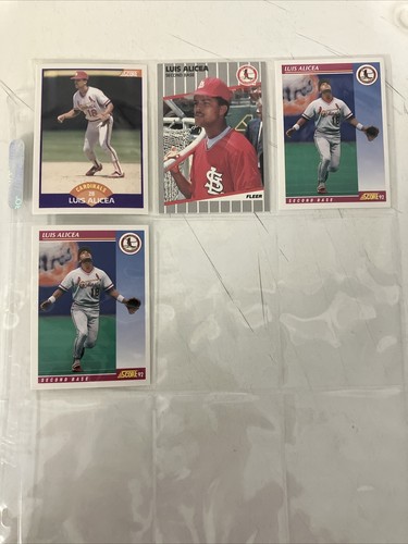 Luis Alicea Baseball Card Lot | eBay