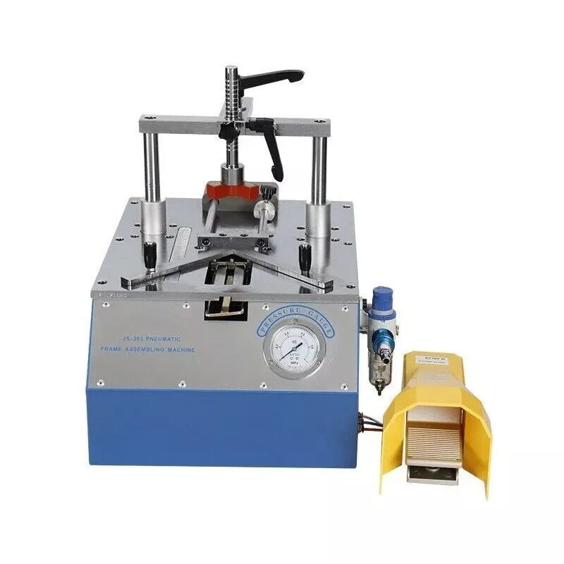 Bench-Top Type Picture Frame Underpinner Desktop Pneumatic Nail Angle ...
