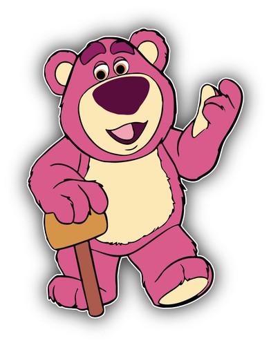 Toy Story Cartoon Lotso Sticker Bumper Decal - ''SIZES'' | eBay