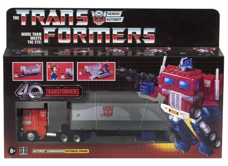 Transformers G1 Retro Reissue OPTIMUS PRIME 40th Anniversary | eBay