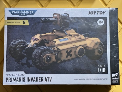 JoyToy Warhammer 40K Imperial Fists Primaris Invader ATV 1/18 Scale | eBay