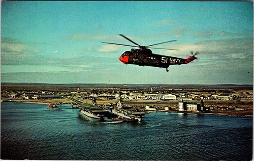 Postcard AIRCRAFT SCENE Quonset Point Rhode Island RI o/19 AO9070 | eBay