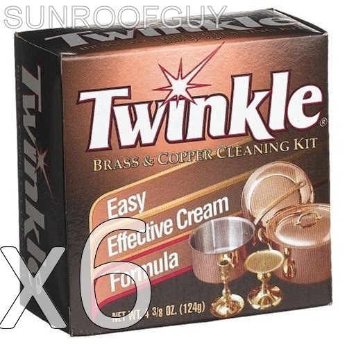 (6) TWINKLE Brass/Copper Cleaner/Polish Anti-Tarnish - NEW | eBay