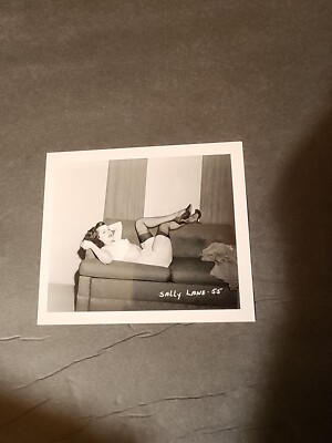Vintage Risque Pinup Photo Sally Lane 55 Irving Klaw 4X5 | eBay