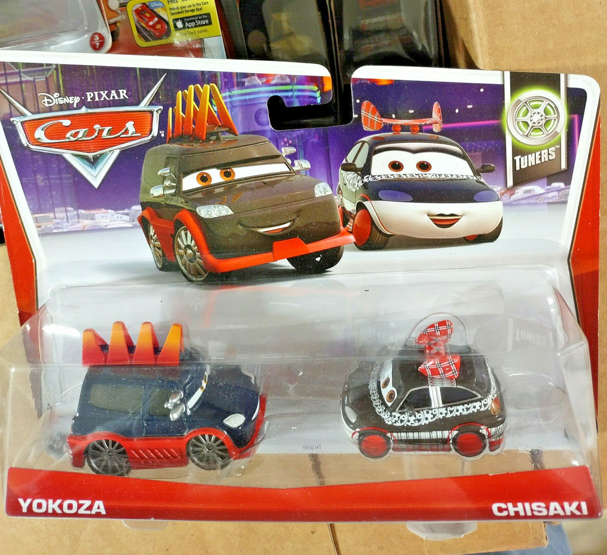 Disney Pixar Cars Tuners Yokoza & Chisaki Diecast Car New Sealed Mattel ...