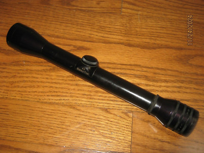 Vintage Redfield 4X 1” Tube Rifle Scope - Post Reticle USA Made READ | eBay