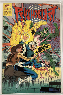 VTG COMIC BOOK Psychoblast #7 - FIRST COMICS Steven Grant, Robb Phipps ...