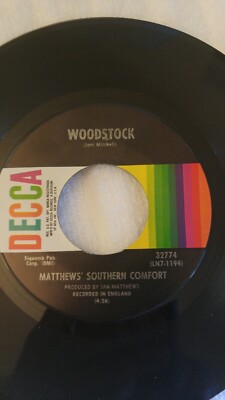 Matthews Southern Comfort"Ballad Of Obray Ramsey/Woodstock"/45/ | eBay