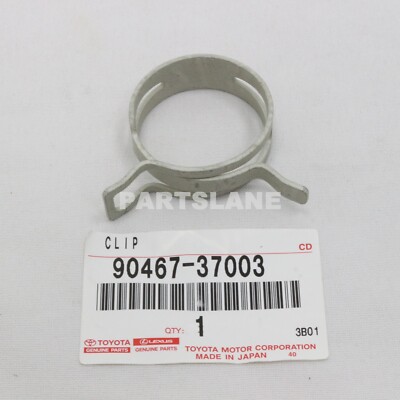 Toyota 90467-37003 OEM Genuine Clamp or Clip Hose (FOR RADIATOR INLET ...