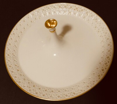 Vintage 12" Lenox Illusions Center Handle Server USA Platter, Plate ...